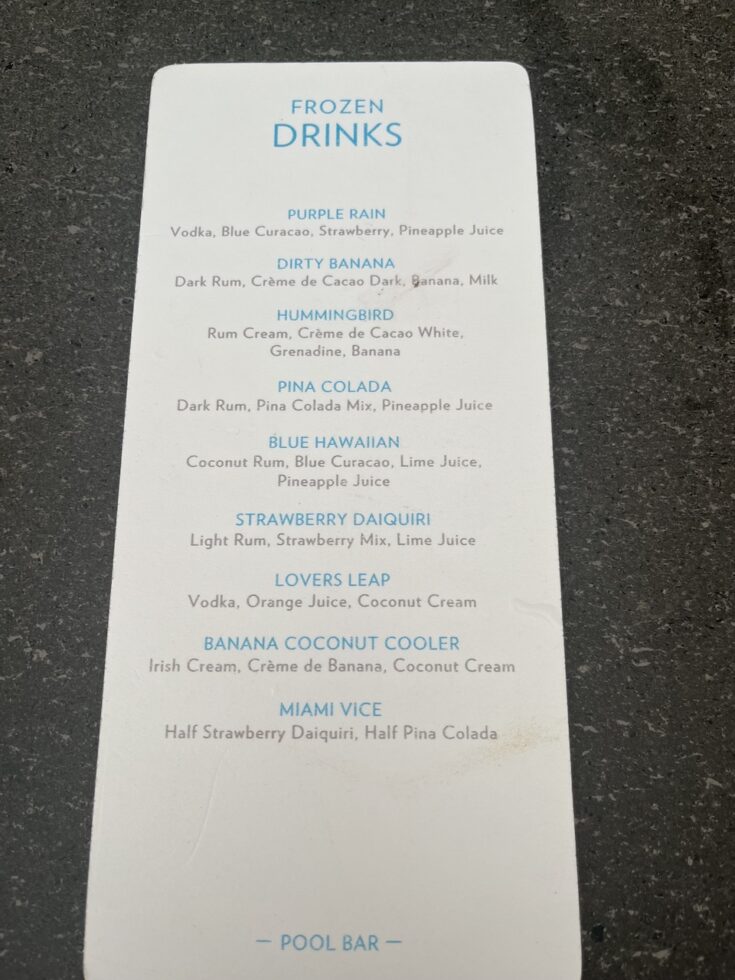 What Drinks To Order at Sandals Resorts