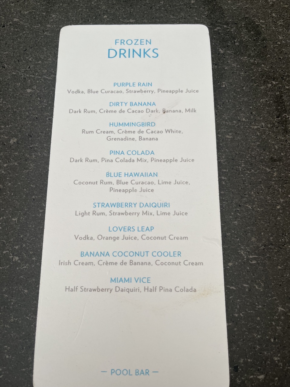 What Drinks To Order at Sandals Resorts